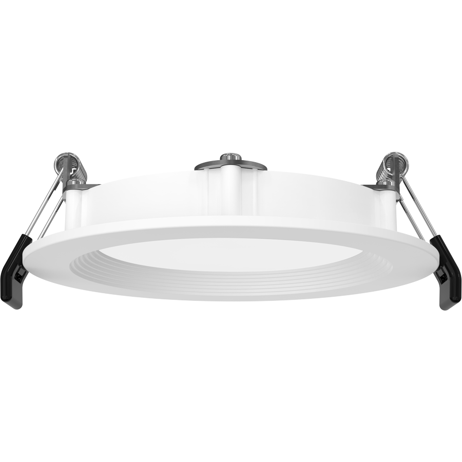 RAB WFRX-4BD Edge-Lit LED Wafer 4 Inch Wattage/CCT Selectable Baffle ...