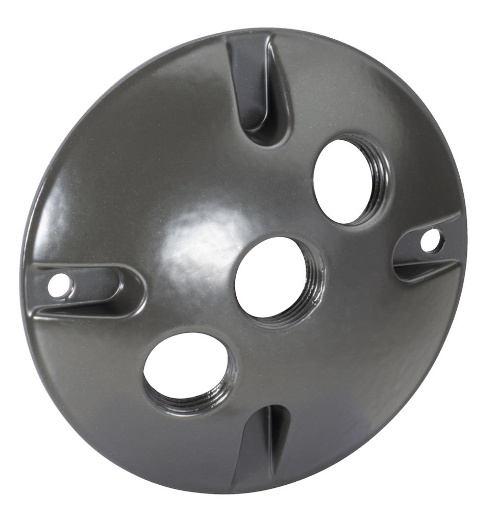 Southwire WRC350B TOPAZ 3-Hole Weatherproof Cover Bronze — Lighting Supply