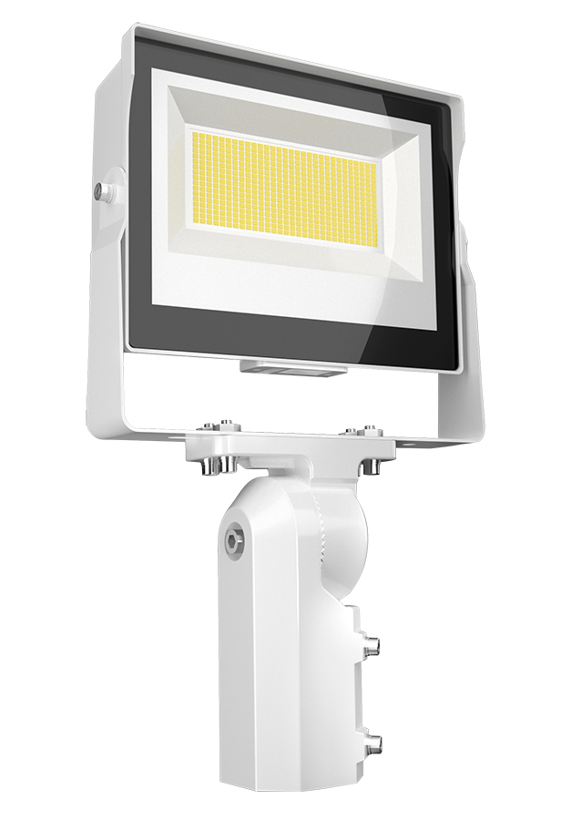 RAB X17FA80SFW Flood Field-Adjustable 80W LED 120-277V PC Slipfitter ...